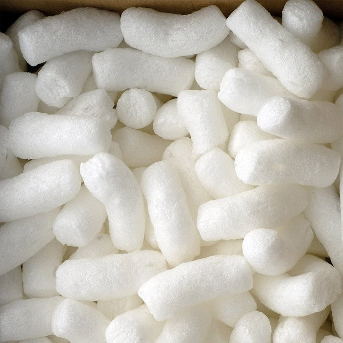 14 cube non static white peanut bag – ABC Packing